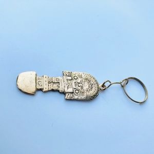 Peru | Other | Vintage Peru Souvenir Keychain Gold Precolumbian Motif ...